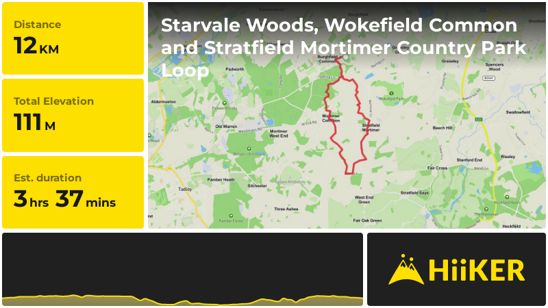 Starvale Woods, Wokefield Common and Stratfield Mortimer Country Park