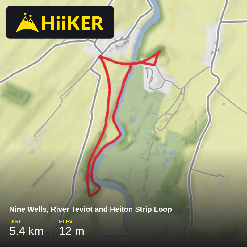 Nine Wells, River Teviot and Heiton Strip Loop | Scottish Borders | Sc