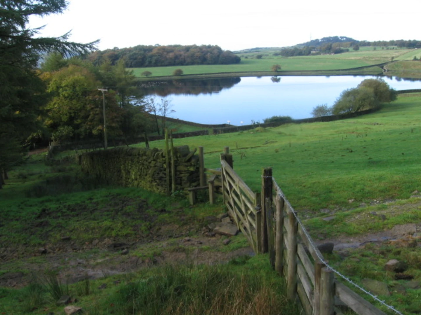 Higher Swineshaw Reservoir, Walkerwood Reservoir and Wild Bank Loop