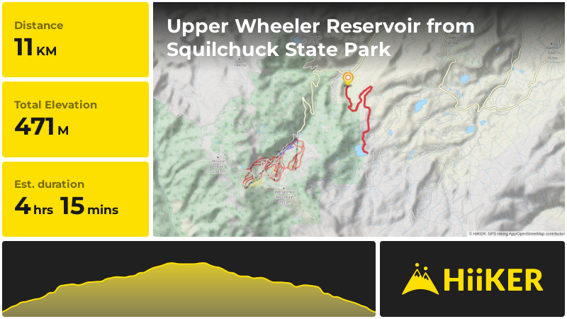 Upper Wheeler Reservoir from Squilchuck State Park | Chelan County | W
