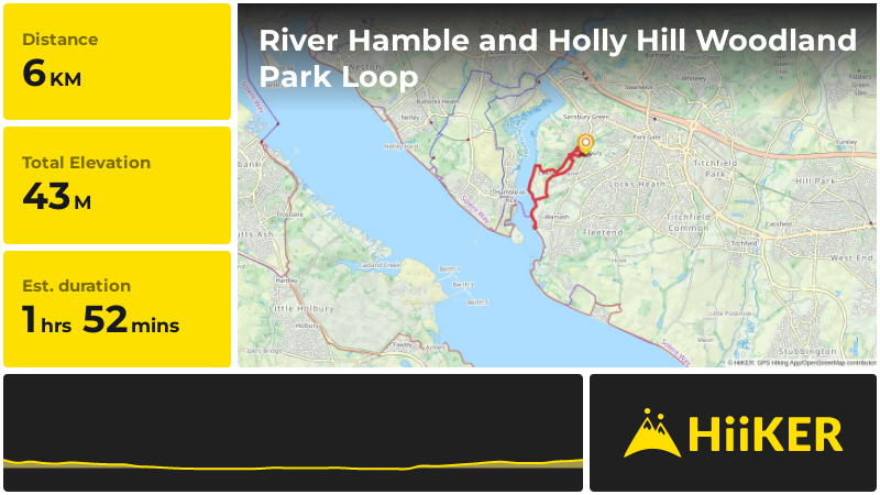 River Hamble and Holly Hill Woodland Park Loop | Hampshire | England