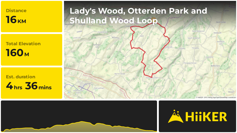 Lady's Wood, Otterden Park and Shulland Wood Loop | Kent | England