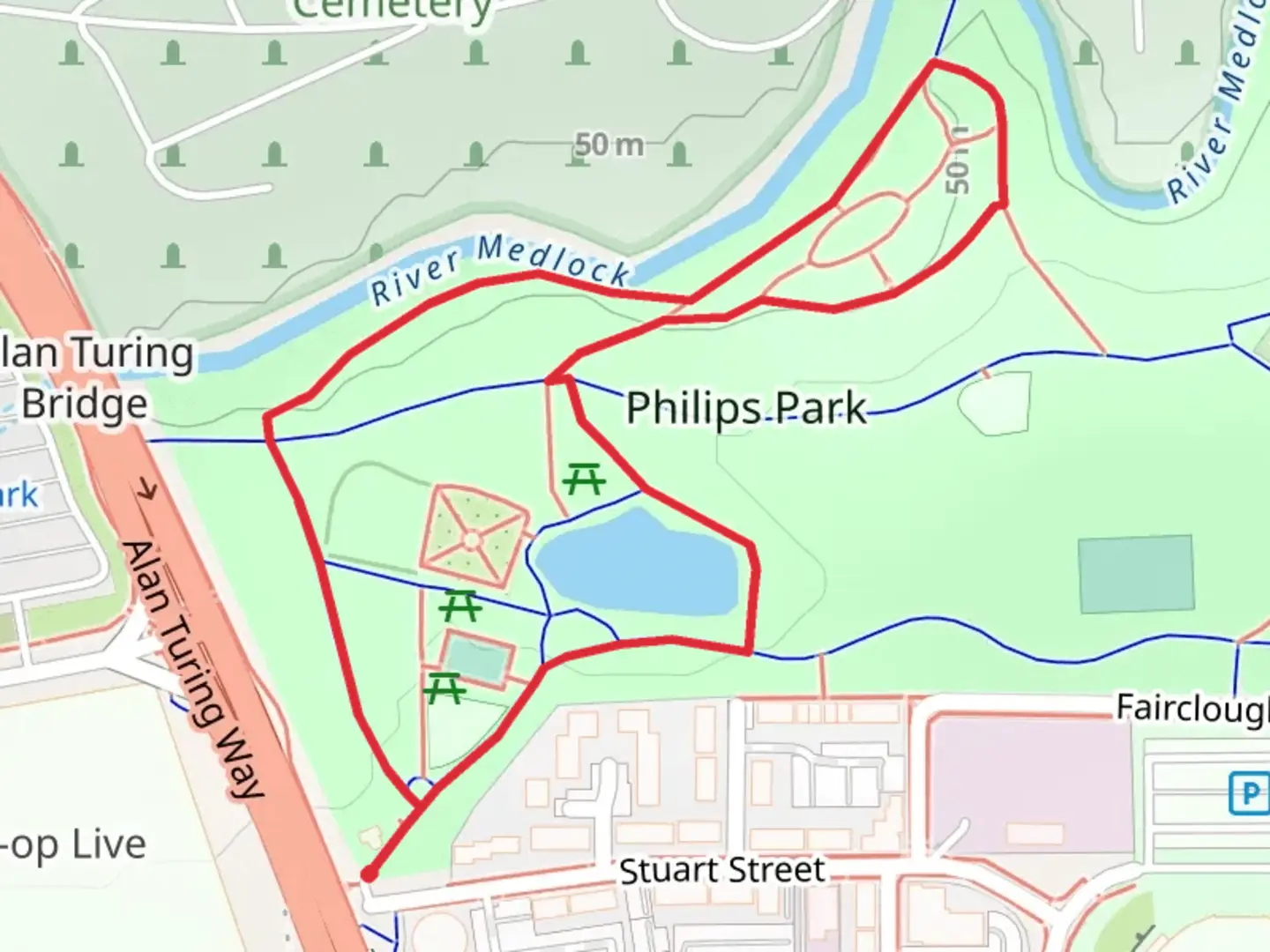 Philips Park Short Loop | Manchester | England